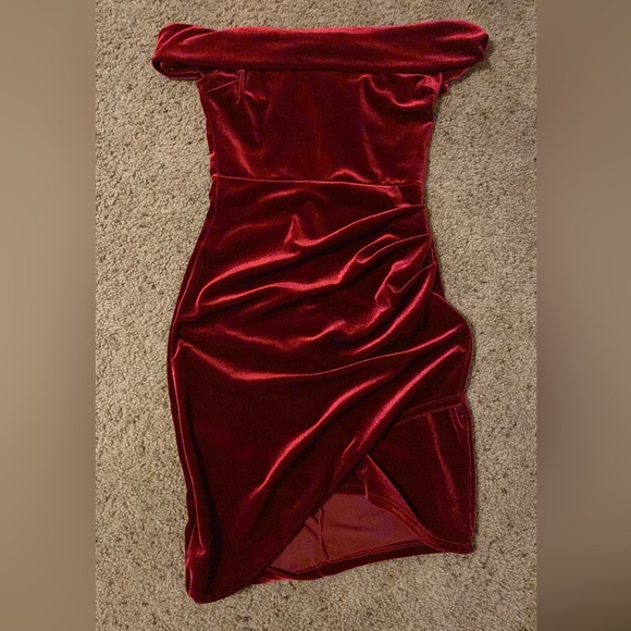 Dresses | Red Velvet Cocktail Dress | Poshmark